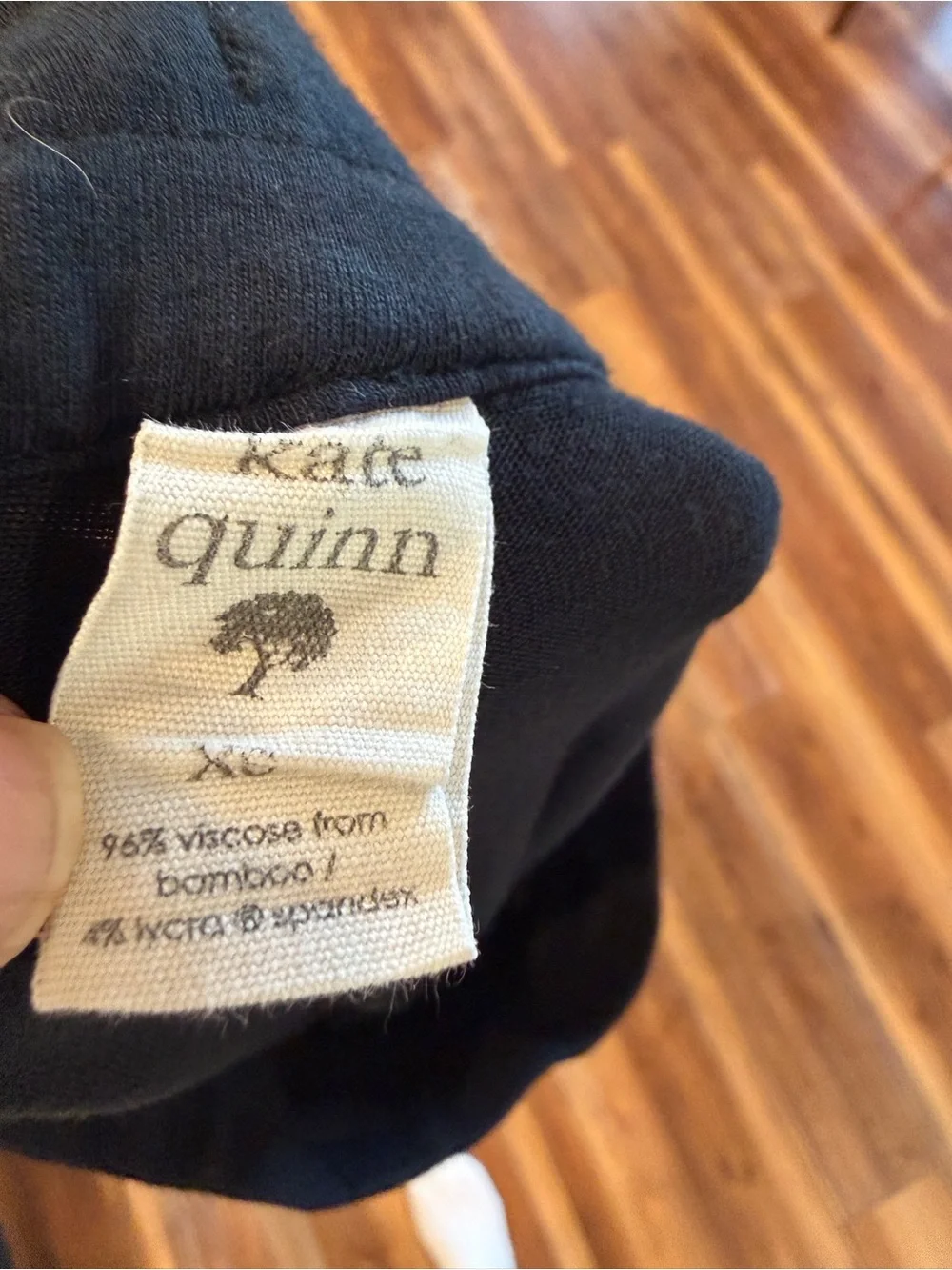 kate quinn | Intimates & Sleepwear | Kate Quinn Black Bamboo Blend Pj ...